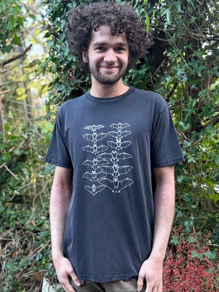 British Bats T-shirt | Lifeforms Art | For Bat Lovers